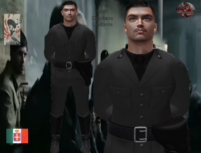Second Life Marketplace - WW2 GNR RSI UNIFORMI CAPITANO