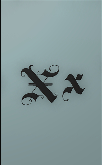 Second Life Marketplace - Enchanted - Vintage 3D Mesh Letter - Xx