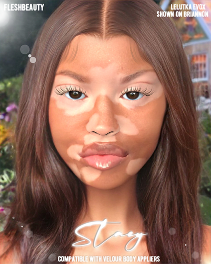 Second Life Marketplace - fleshbeauty - stacy skin "sienna" lelutka EVO BOM