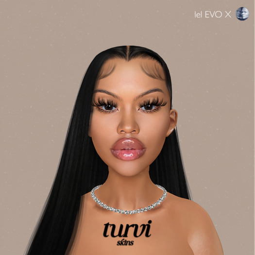 Second Life Marketplace - TURVI // Chinese Kitty Skin (GENUS)