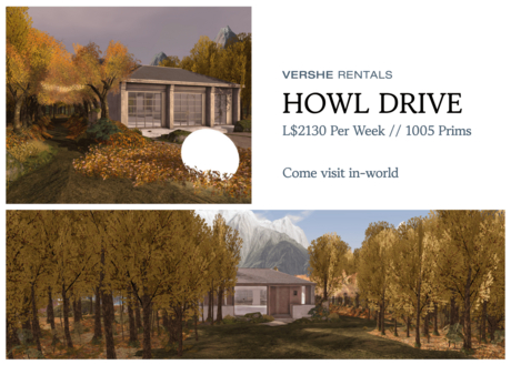 Second Life Marketplace - Howl Drive Commercial Rental *DISCOUNTED*