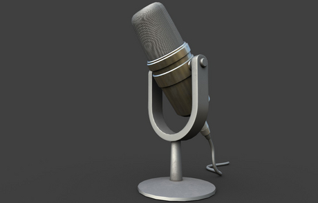 Second Life Marketplace - .::QUTWORLD Microphone for Desk::.FP