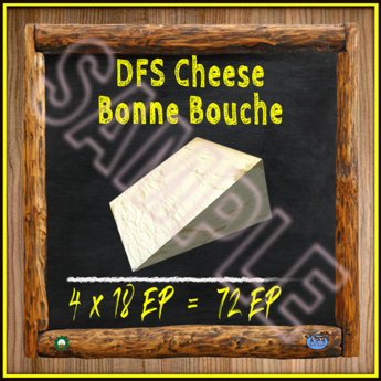 Second Life Marketplace - TEXTURE - DFS Cheese - Bonne Bouche (Full Perm)