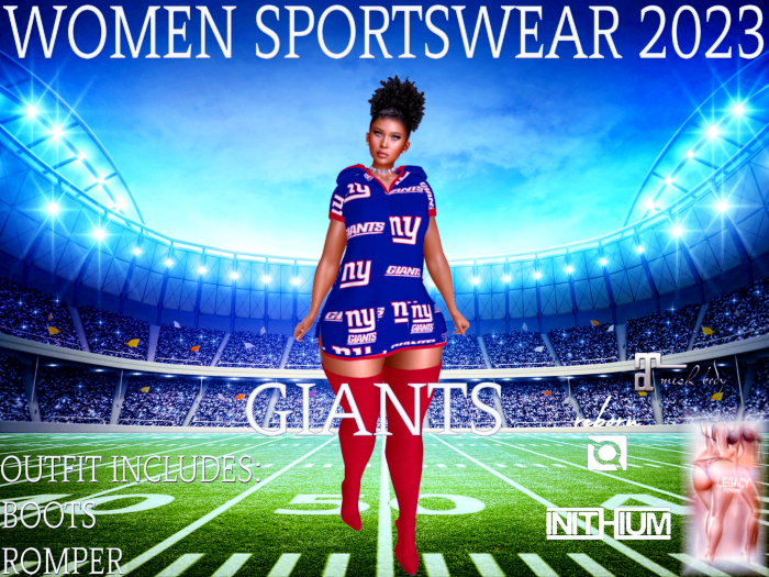 Second Life Marketplace - (SG) Women Sportswear Giants 2023