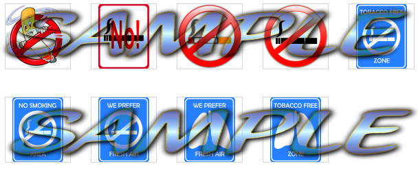 Second Life Marketplace - No Smoking Symbols