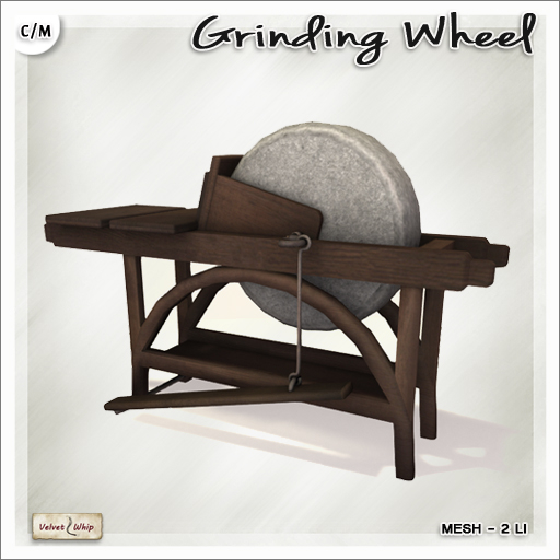 Second Life Marketplace - [V/W] Grinding Wheel - Part of the Medieval ...