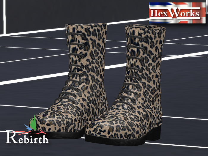 Second Life Marketplace - {H} Khonsu Boot Leopard