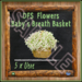 Second Life Marketplace - TEXTURE - DFS Flowers - Baby`s Breath Basket ...