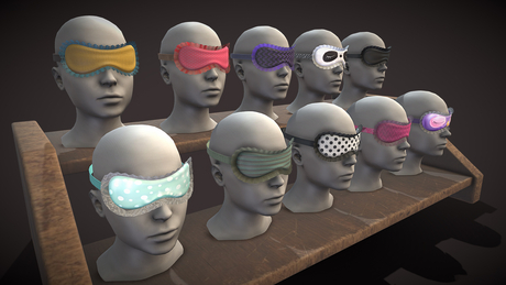 Second Life Marketplace - No Mercy / Sweet Dream Sleep Mask Fatpack