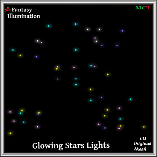 Second Life Marketplace - Stars - Glowing Stars Lights , sky Stars , Stars