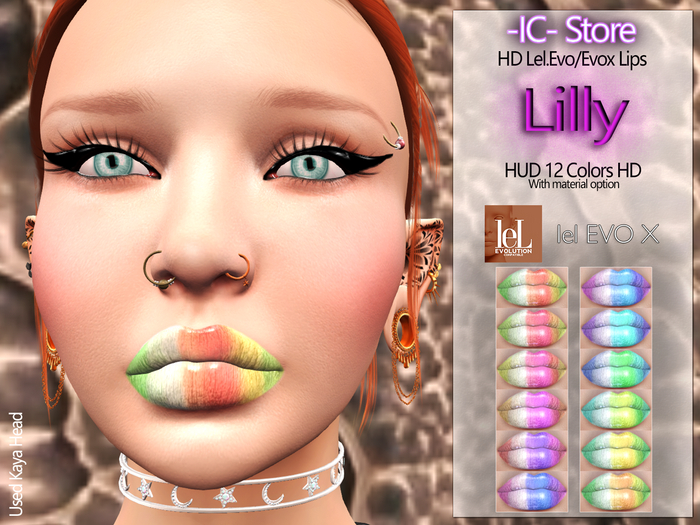 Second Life Marketplace - -IC- Store HD Lel. Evo-EvoX Lips (Lilly) !!!ADDME