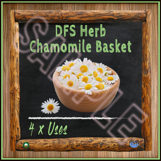Second Life Marketplace - TEXTURE - DFS Herb - Chamomile Basket (Full Perm)