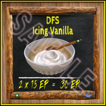 Second Life Marketplace - TEXTURE - DFS Icing Vanilla (Full Perm)