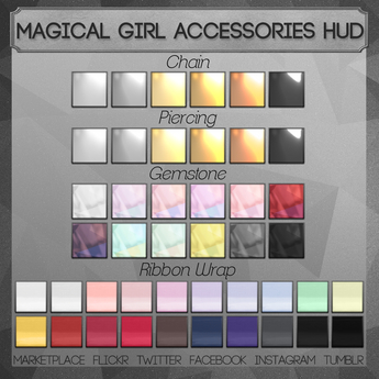 Second Life Marketplace - Caboodle - Magical Girl Accessories - DEMOS