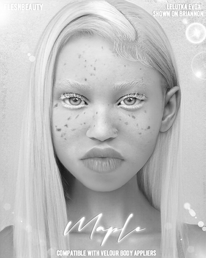 Second Life Marketplace - fleshbeauty - maple skin DEMO EVOx BOM