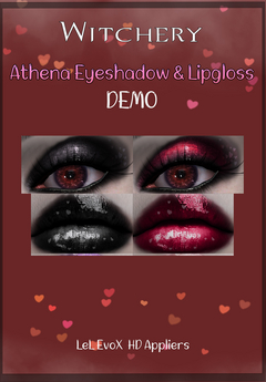 Second Life Marketplace - [Witchery] Athena Eyeshadow&Lipgloss DEMO