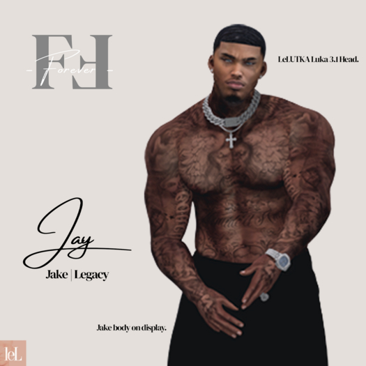 Second Life Marketplace - -Forever- Jay Shape LeLUTKA Luka 3.1