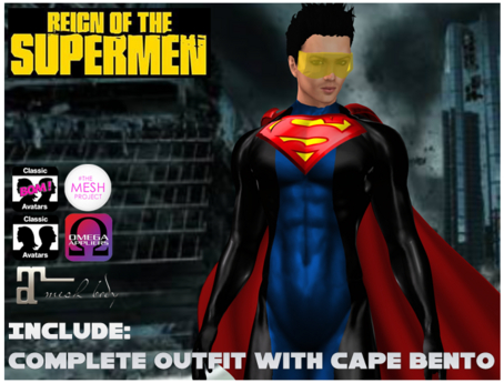 Second Life Marketplace - -Infinity- Super Eradicator costume (Legacy ...