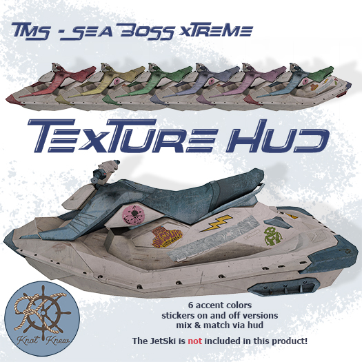 Second Life Marketplace - TMS - Sea Boss Xtreme - TEXTURE HUD