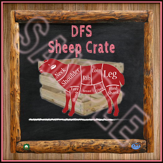 Second Life Marketplace - TEXTURE - DFS Sheep Crate (Full Perm)