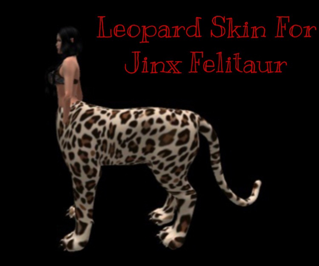Second Life Marketplace - .:Sinister Skins:. leo Leopard Skin For Jinx ...