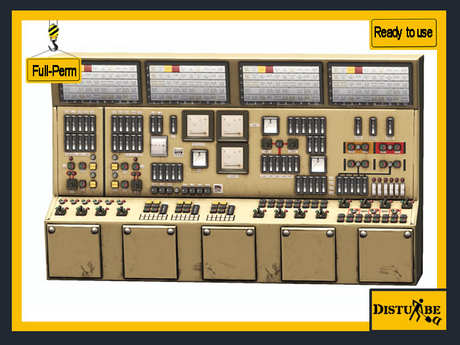 Second Life Marketplace - ::DisturbeD:: Old War Room Control Panel ...