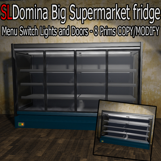 Second Life Marketplace - - store furniture - SLDomina Big Supermarket ...