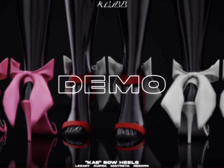 Second Life Marketplace - #Klubb "Kae" Bow Heels [DEMO]