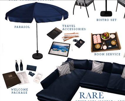 Second Life Marketplace - SAYO - Summer in Santorini Gacha - Parasol ...