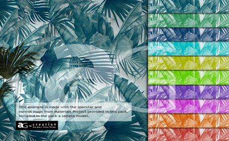 Second Life Marketplace - ~AG~ Creation ~ Jungle Fabric Textures Full Perm