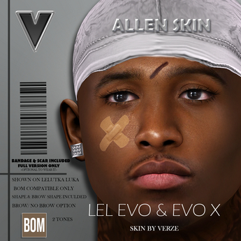 Second Life Marketplace - VERZE // ALLEN SKIN TONE 11