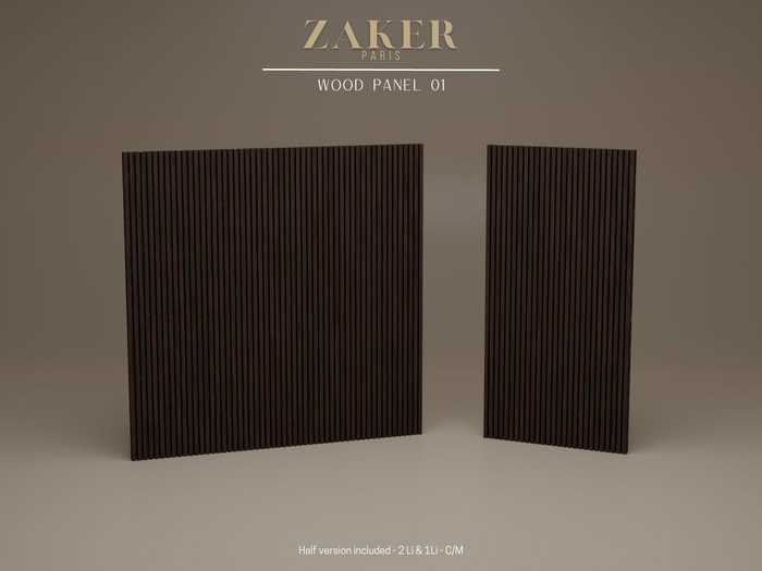 Second Life Marketplace - ZAKER : Wood Panel 01