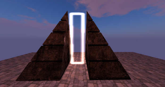 Second Life Marketplace - ionic : Teleportation Pyramid - RARE