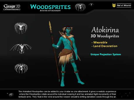Second Life Marketplace - Gaagii - Avatar - 3D Animated Woodsprites ...
