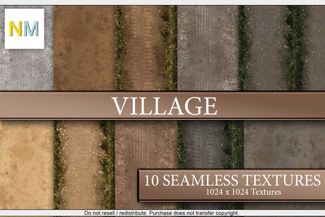 Second Life Marketplace - Village 10 Seamless Builders Ground Textures NM