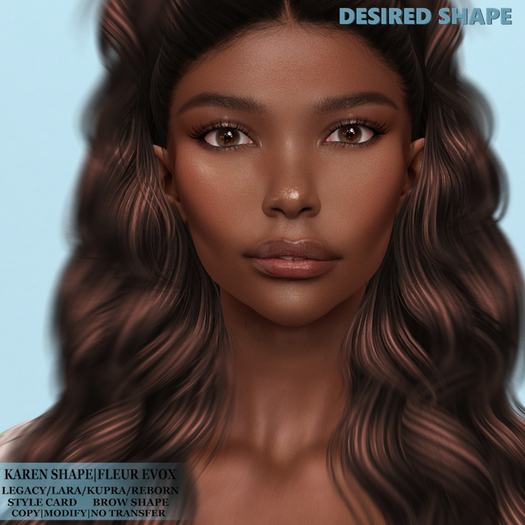 Second Life Marketplace - DESIRED SHAPE//Karen Shape Lel Fleur