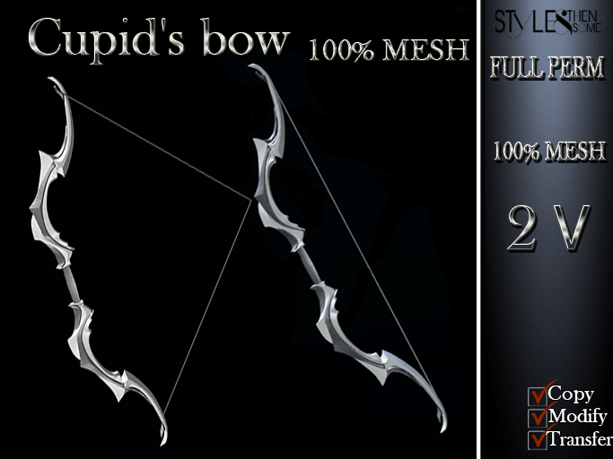 Second Life Marketplace - STYLES -Cupid's bow 100% Mesh FULL PERM
