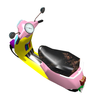 Second Life Marketplace - Pride 2023 Static Vespa Prop Vehicle