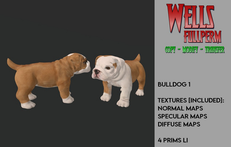 Second Life Marketplace - [WFP] - Bulldog 1