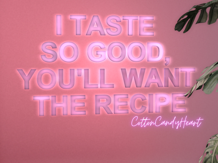 Second Life Marketplace - CottonCandyHeart ♥ I taste so good you'll ...