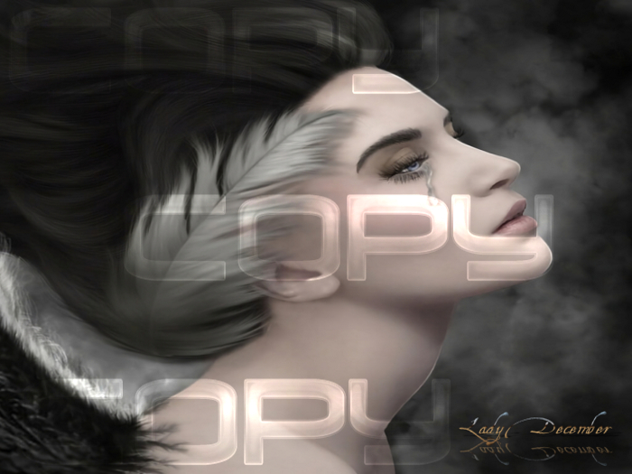 Second Life Marketplace - Crying Angel: When Angels Deserve to Die 3.5x3.5