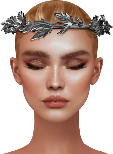 Second Life Marketplace - LaGyo_Ophelie Leaves Crown - Black