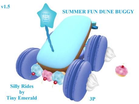 Second Life Marketplace - Summer Fun Dune Buggy v1.5 [3P] BOXED