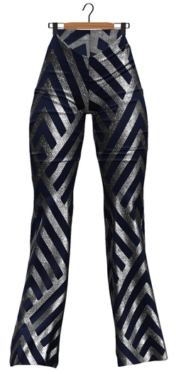 Second Life Marketplace - RIOT / Yelena Sequin Flares - Pattern ...