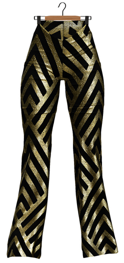 Second Life Marketplace - RIOT / Yelena Sequin Flares - Pattern - Black ...