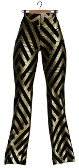 Second Life Marketplace - RIOT / Yelena Sequin Flares - Pattern - Black ...