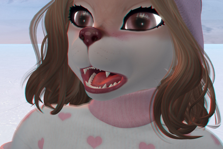 Second Life Marketplace - Milky Fox [Add-on for Cute Doggo. Bakemono Head]