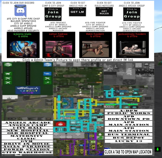 Second Life Marketplace - City of Angels Hud V1.1 2023 (WEAR ME)