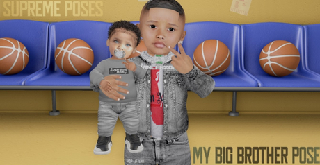Second Life Marketplace - SUPREME POSES - My Big Brother Pose