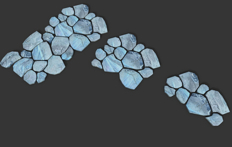 Second Life Marketplace - .::QUTWORLD Stone Pathway Ice-1::.FP